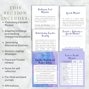 Executive Dysfunction Workbook| Executive Functioning Worksheets| Wheel ...