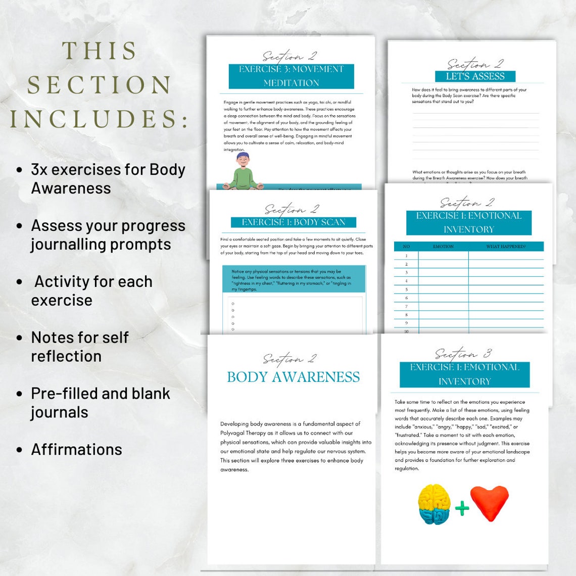 Digital ADHD Therapy Workbook| Executive Function Planner| Adult ADHD ...