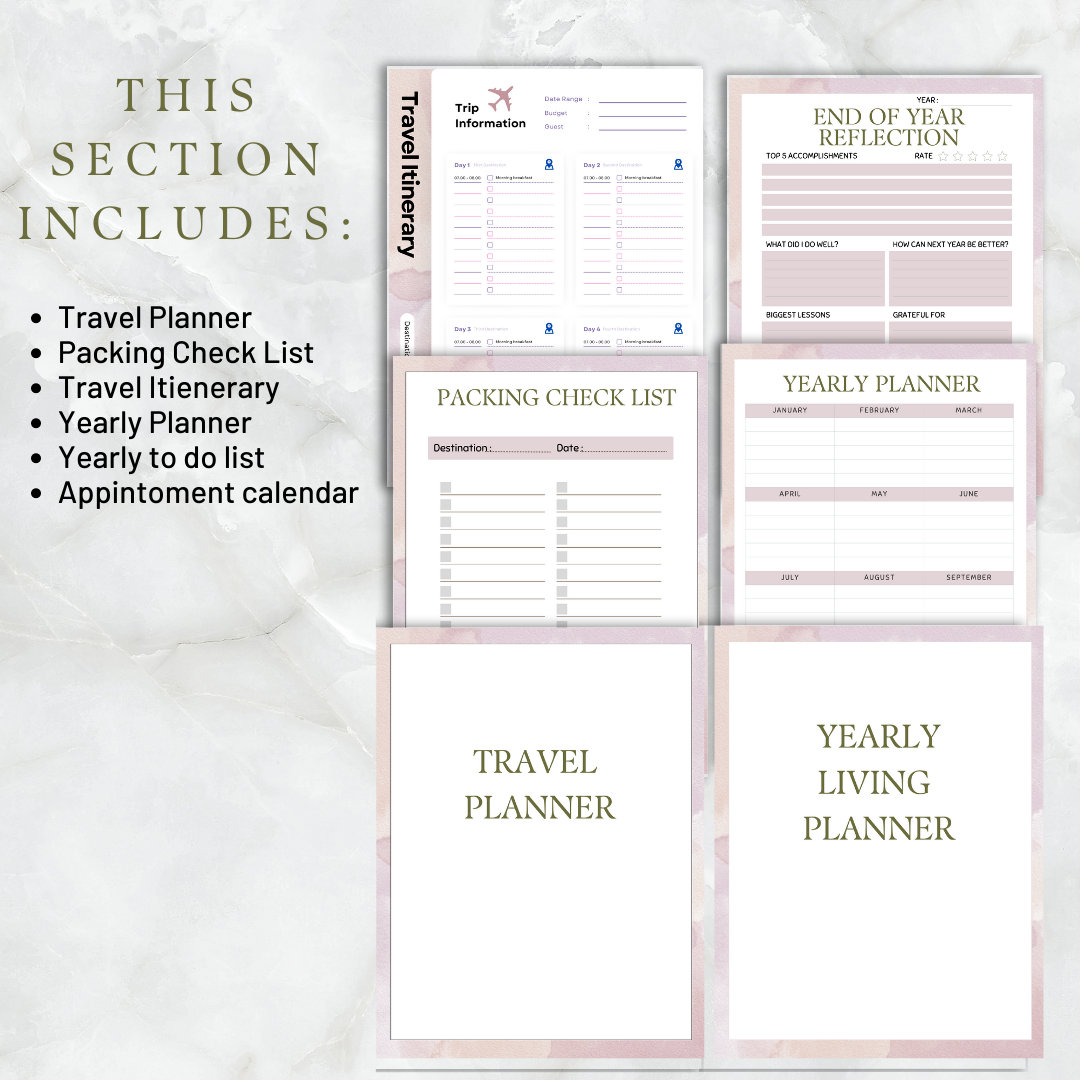 Autism Planner Adult| Autism Planner Printable| ADHD Productivity ...