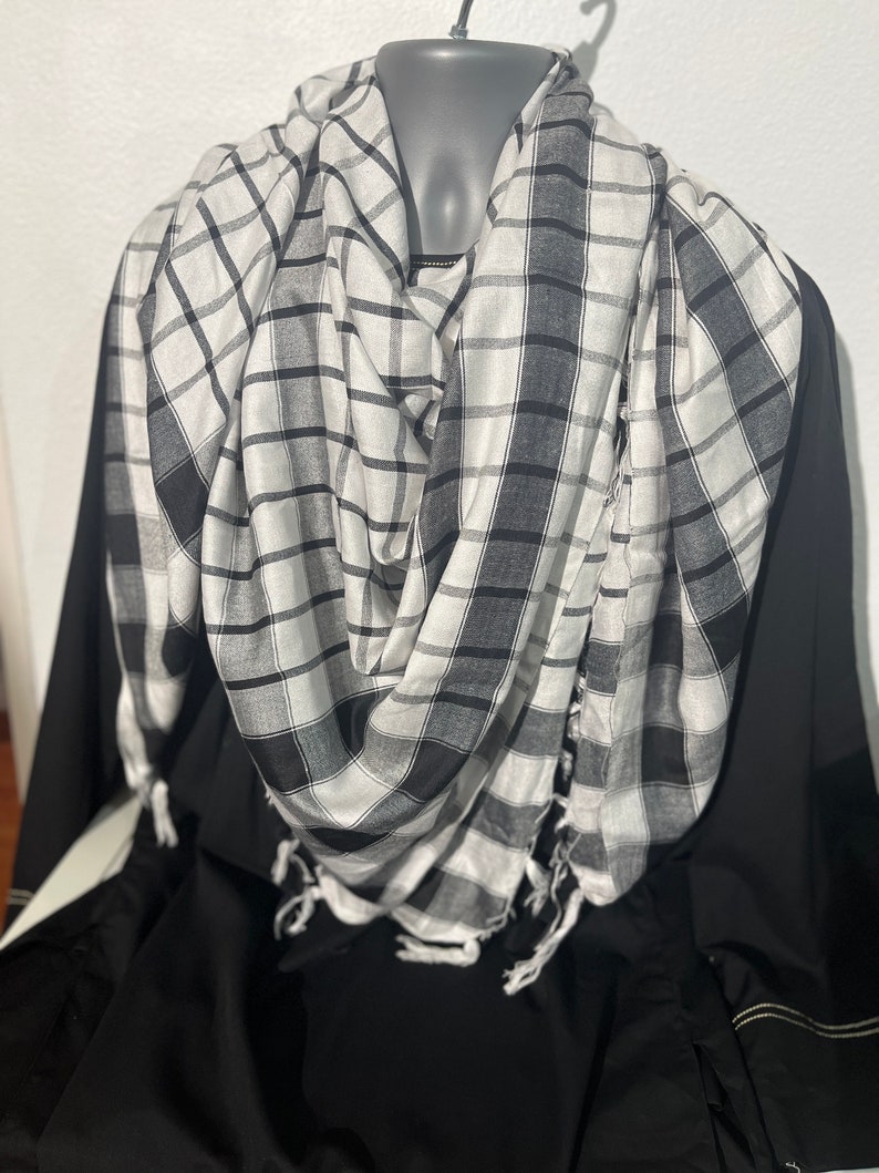 Shemagh Keffiyeh Arab Scarf Afghan Scarf Dismal Afghan Flag Scarf ...