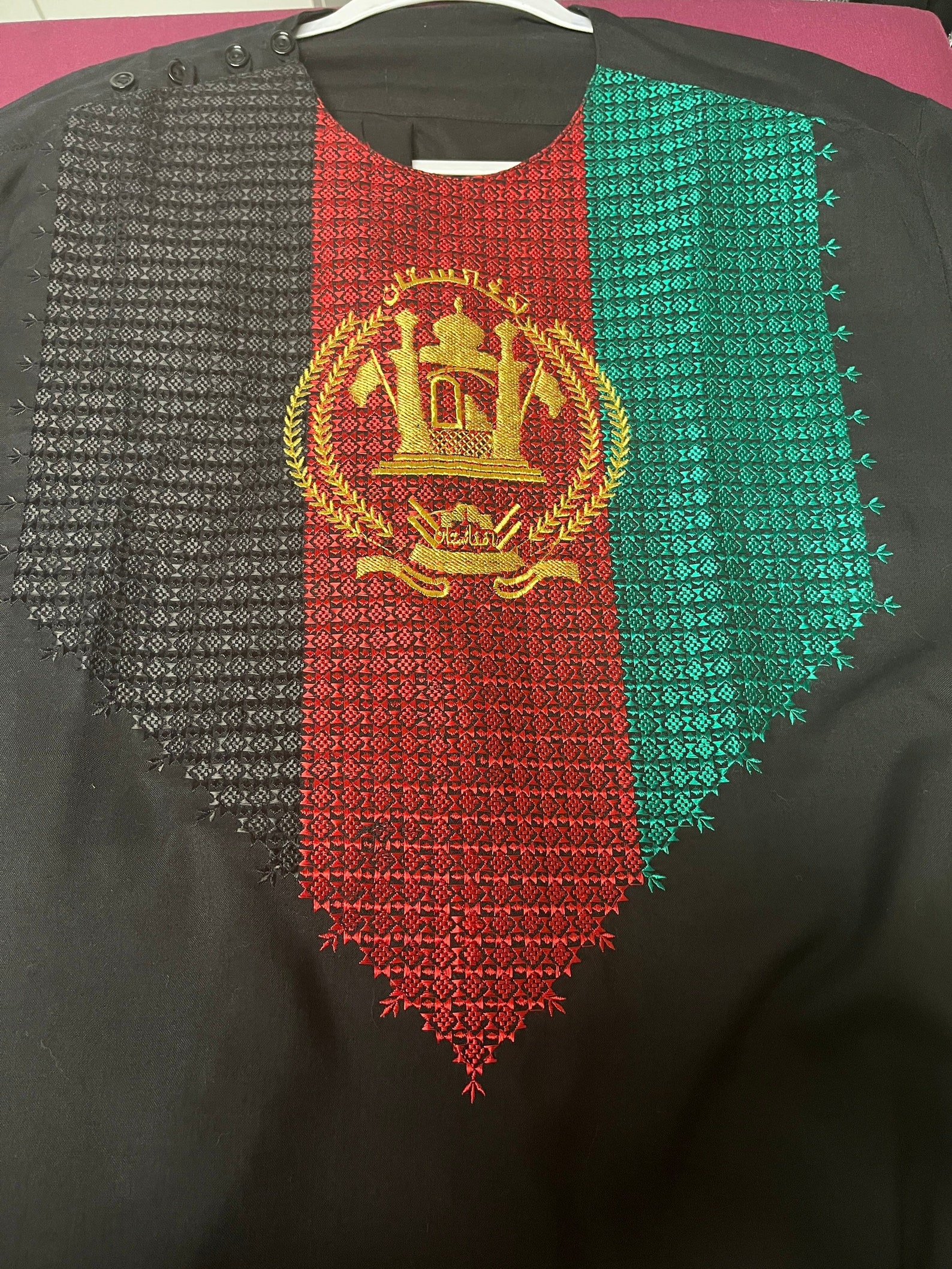 Afghan Mens Clothes With Afghanistan Flag/afghan Clothes/afghan Mens ...