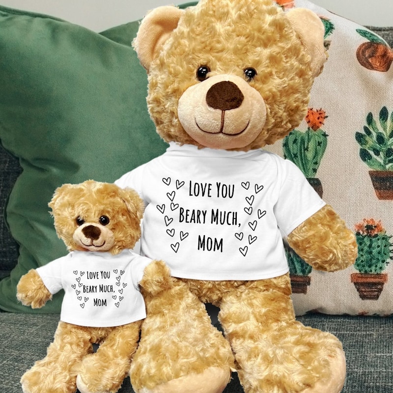 Personalized Love Teddy Bear - Etsy