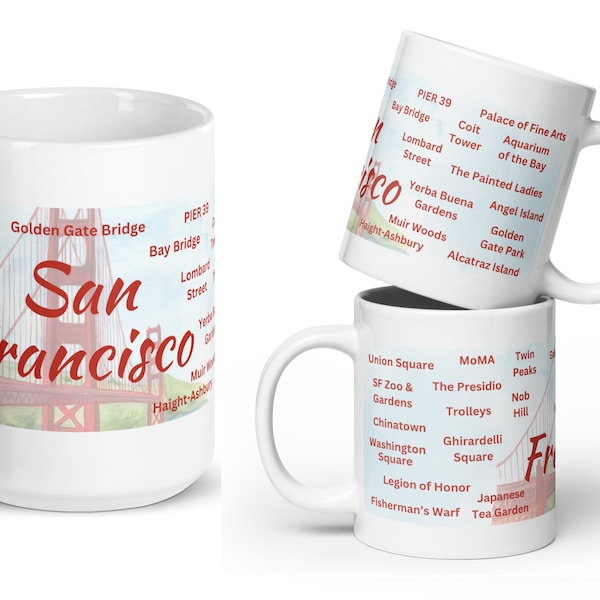 I Love San Francisco - Etsy