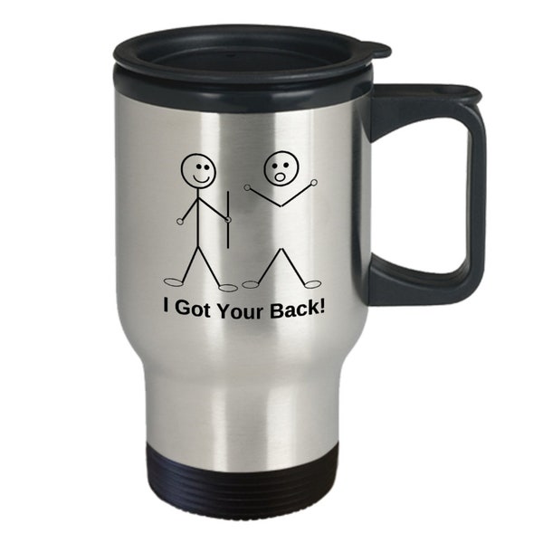 Stick Figure I Got Your Back - Etsy