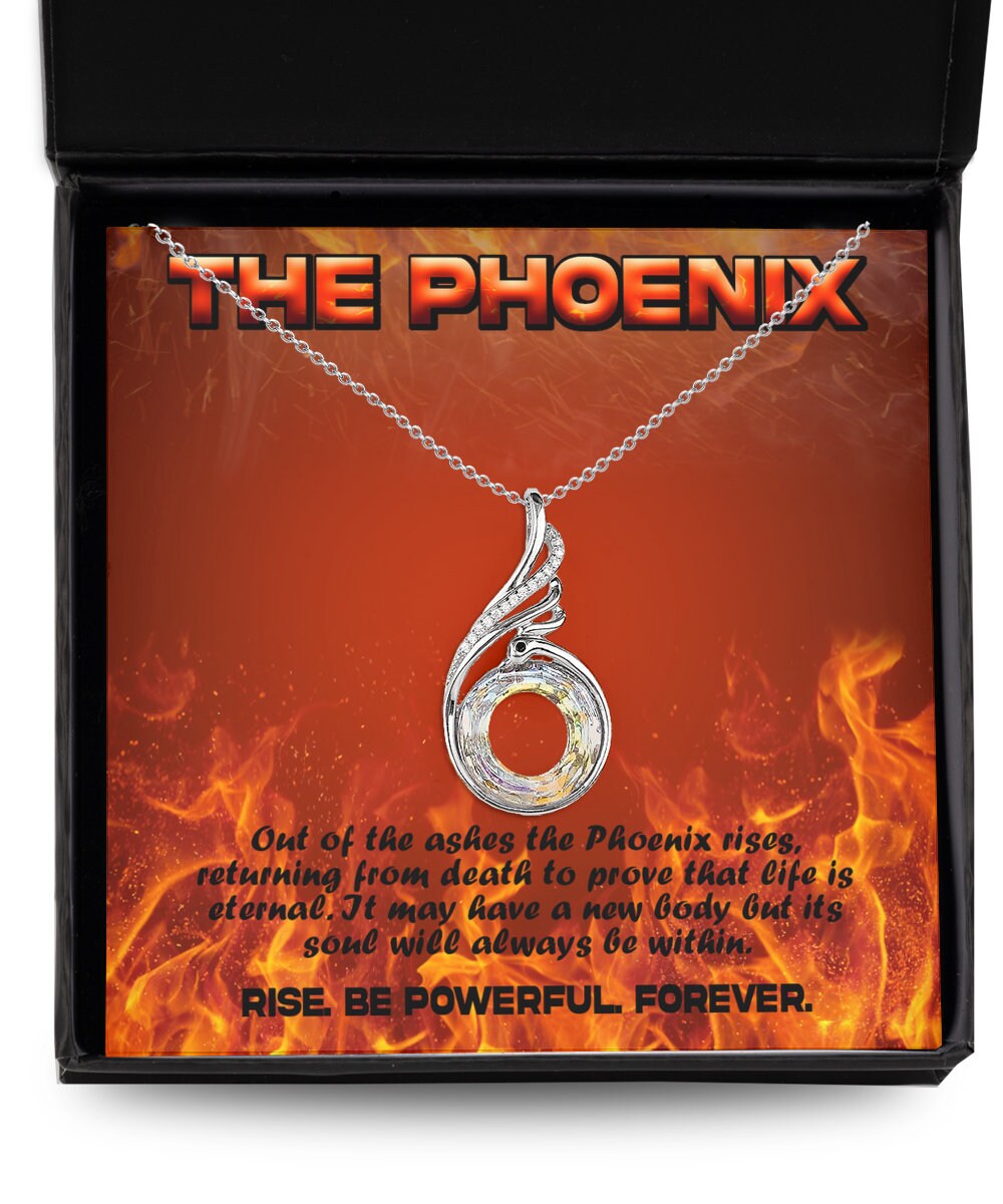 Rising Phoenix Necklace for Women, Phoenix Rising Necklace for Women ...