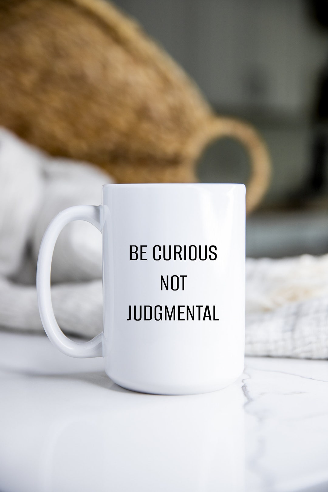 Lasso Quote Coffee Mug: Be Curious, Not Judgmental - Etsy