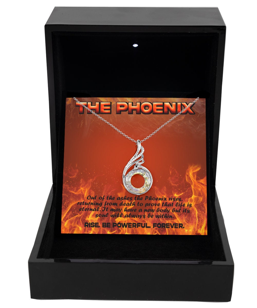 Rising Phoenix Necklace for Women, Phoenix Rising Necklace for Women ...