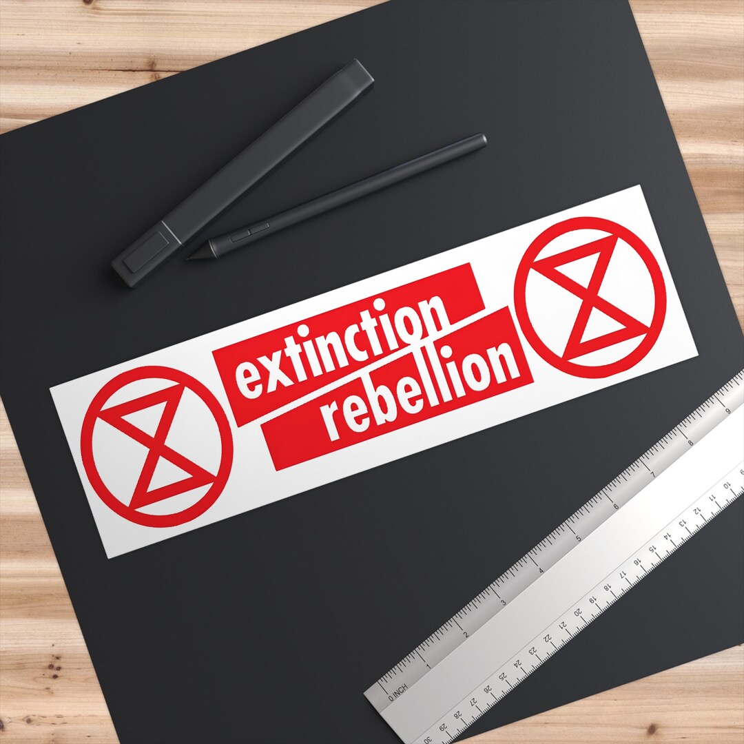 XR Extinction Rebellion - Bumper Stickers to Show Your Support for the ...