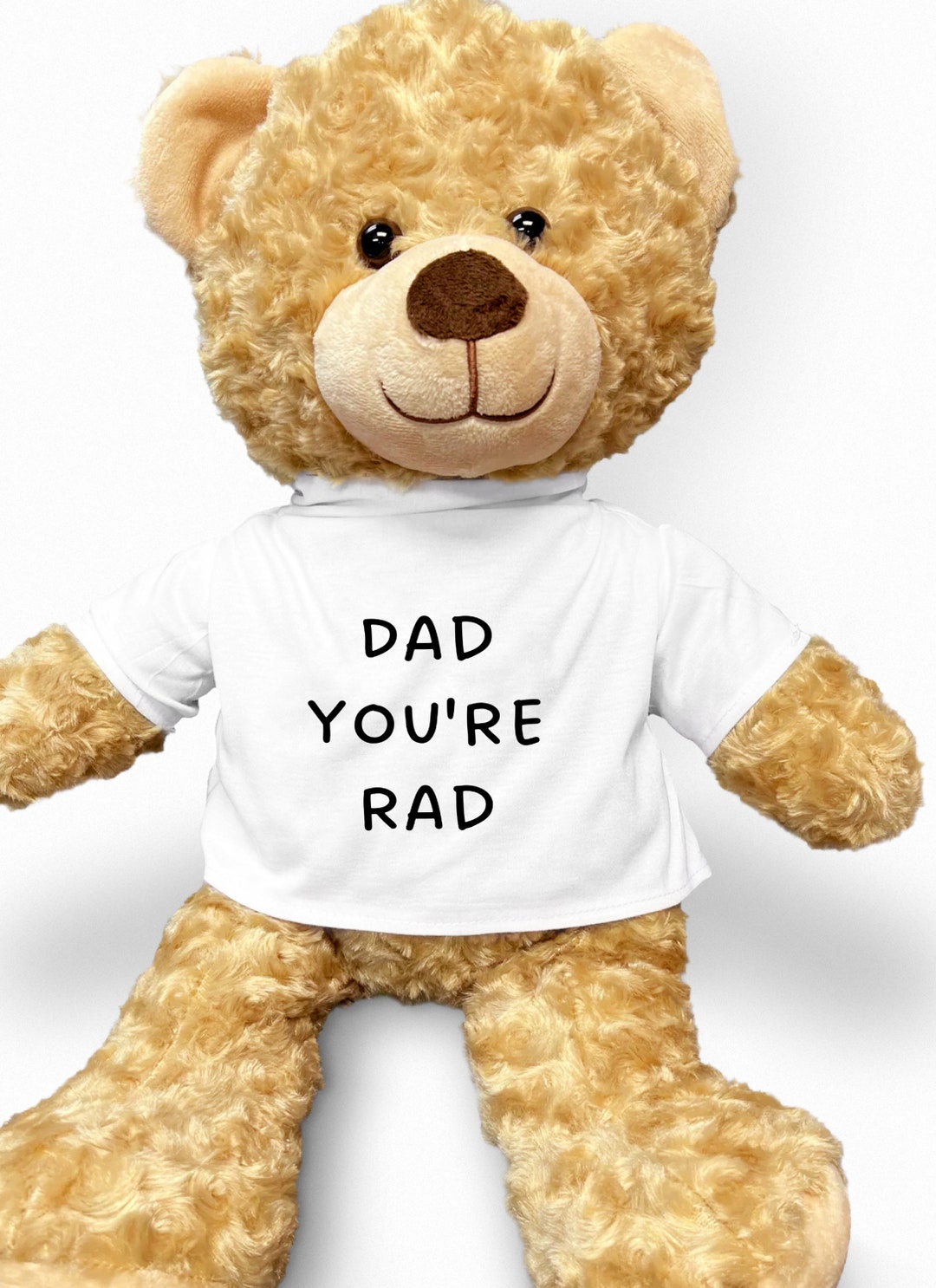 Teddy Bear for Dad From Child, Dad You're Rad, Father's Day Gift Ideas ...