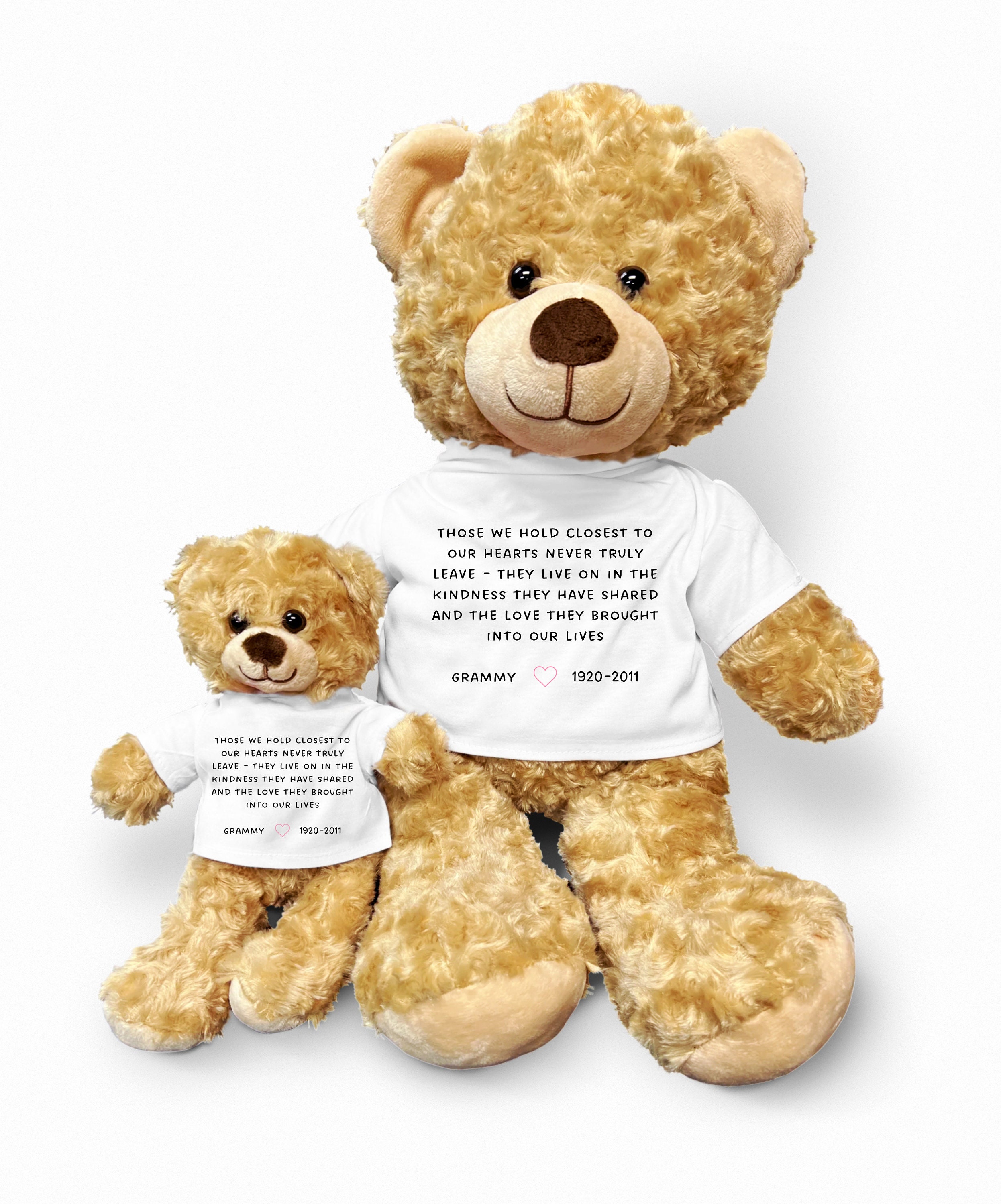 Memory Bear, Sympathy Bear, Loss of Loved One, Sympathy Gift, Memory ...