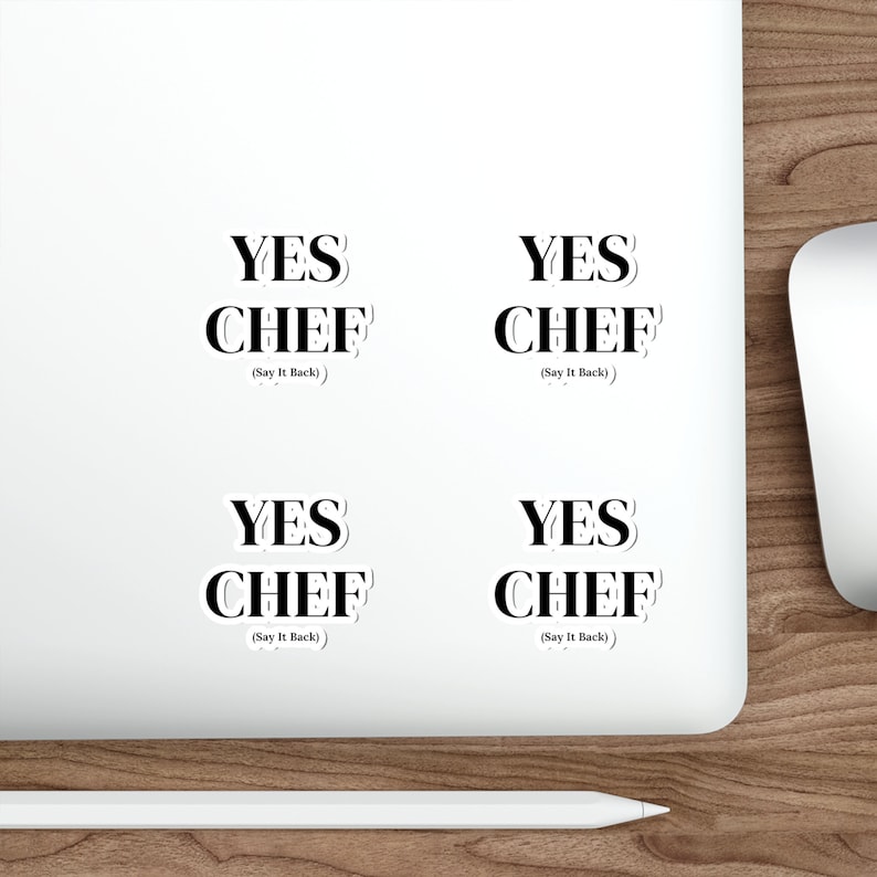 Yes Chef Sticker Bundle - the Bear TV Show Inspired Vinyl Stickers - Etsy