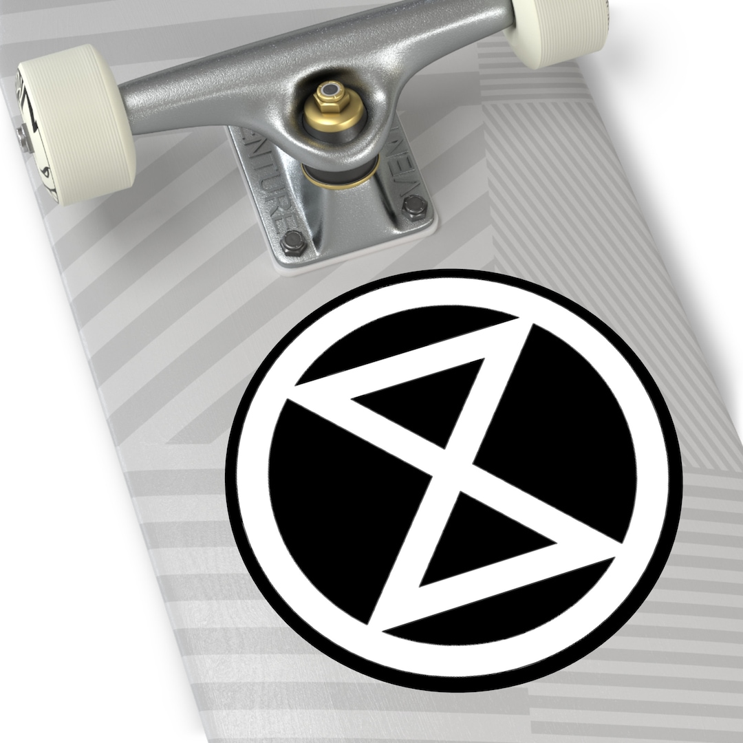 XR Extinction Rebellion - Round Vinyl Stickers to Show Your Support for ...