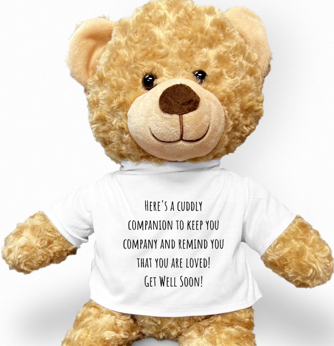 Cute and Cuddly Get Well Teddy Bear – Perfect Gift for a Speedy ...