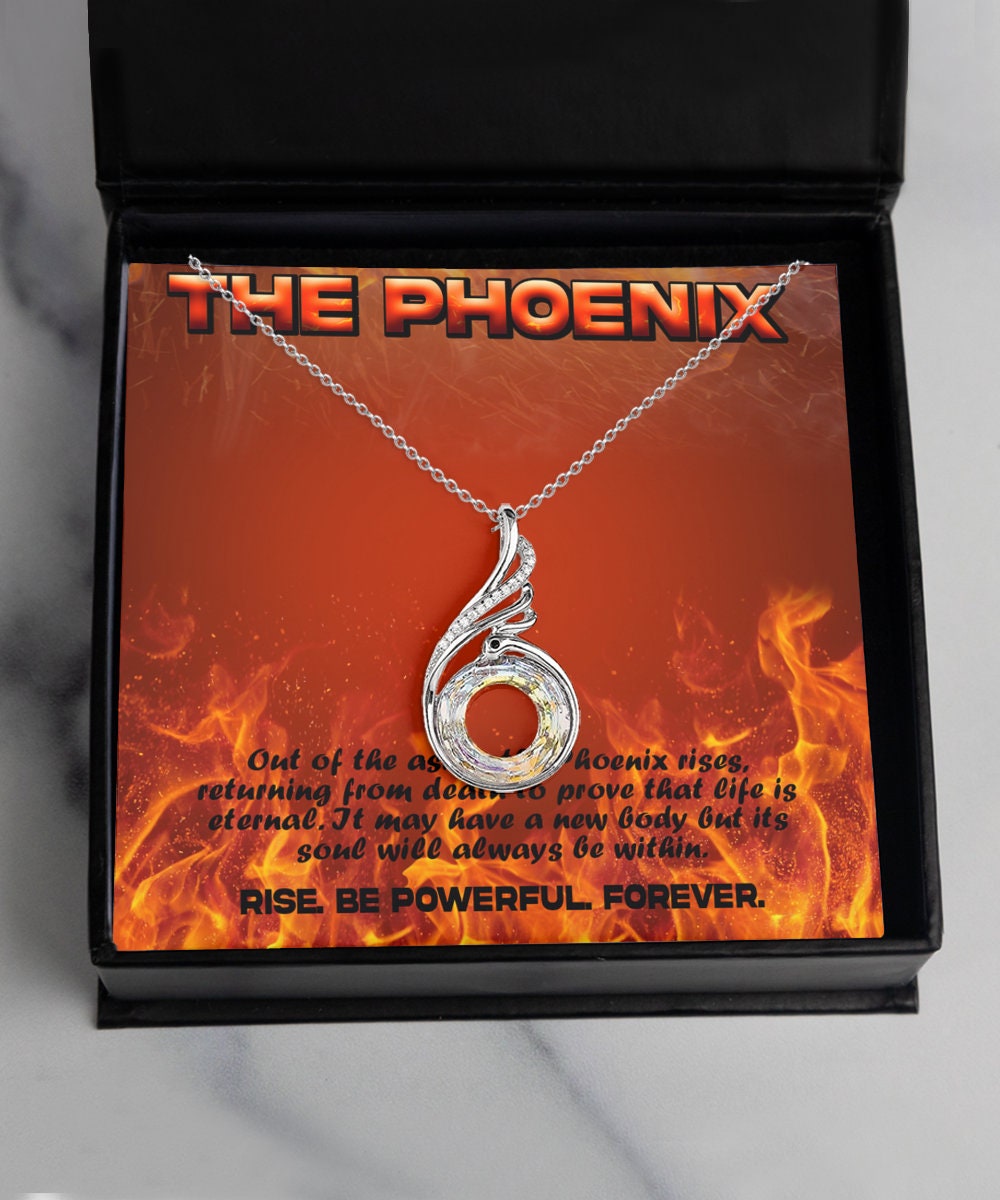 Rising Phoenix Necklace for Women, Phoenix Rising Necklace for Women ...