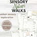 SENSORY NATURE WALKS | Sensory + Activity Printable | Sensory Nature ...