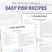 FISHING LOG & JOURNAL Printable | Fishing Log | Monthly Fishing Log ...