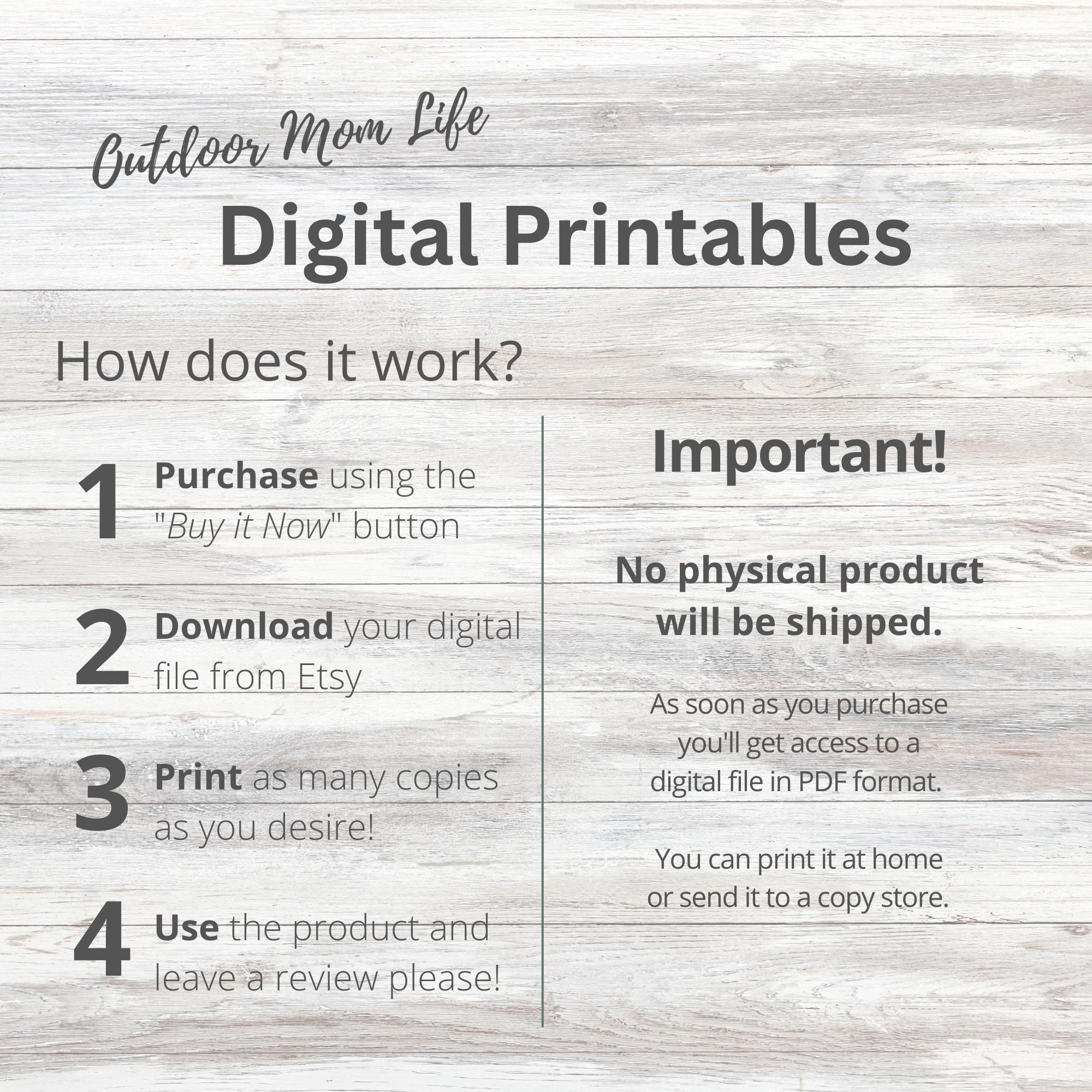 ALPHABET NATURE PACK | A-Z Printable Pages | Preschool Nature Printable ...