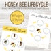 HONEYBEE LIFECYCLE PRINTABLE | 8 Pages Color | Metamorphosis Printable ...