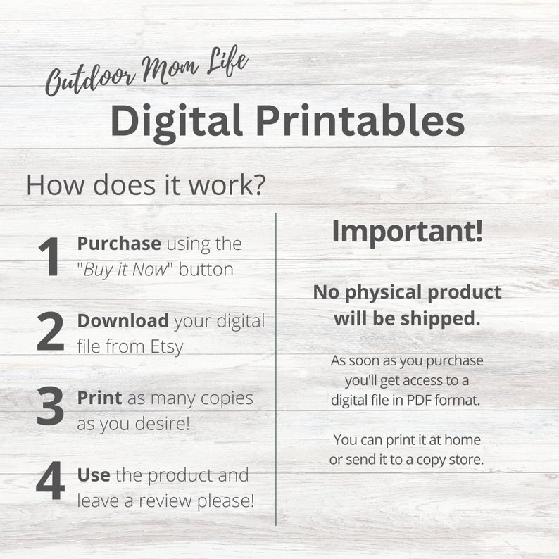 SENSORY NATURE WALKS | Sensory + Activity Printable | Sensory Nature ...