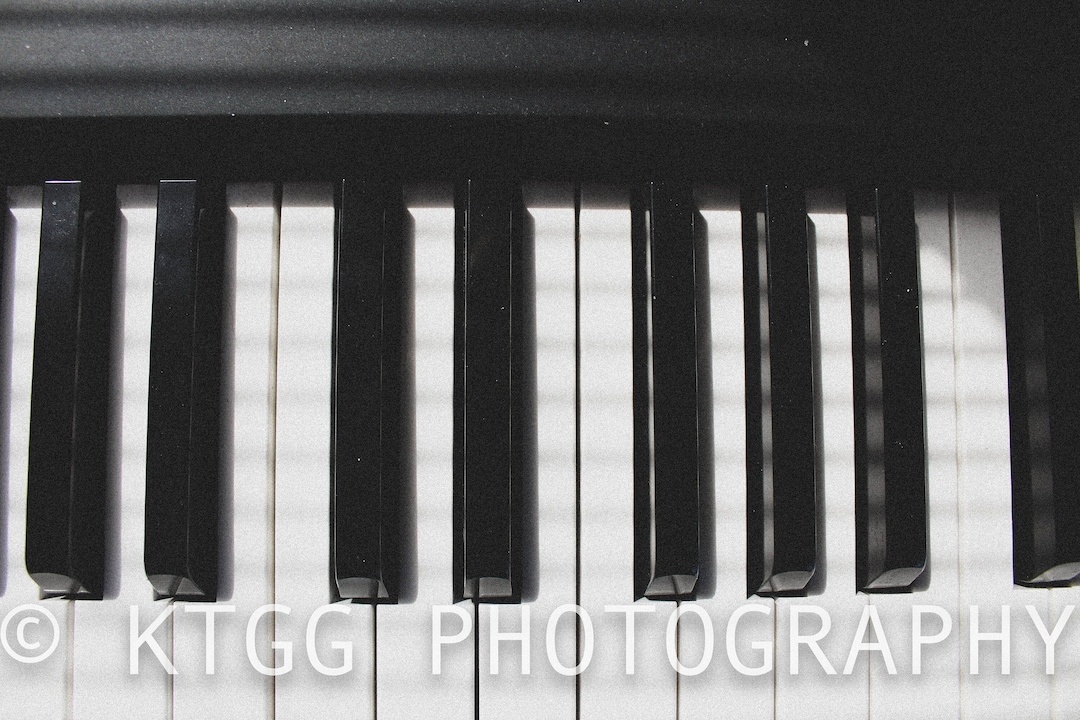 Piano Keyboard Print, Piano Keys Close-up, Music Photography - Etsy