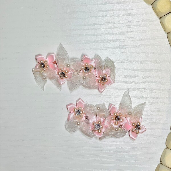 White Hair Accessory - Etsy