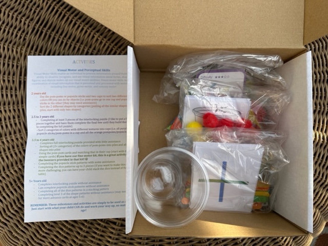 Visual Perception Kit - Etsy