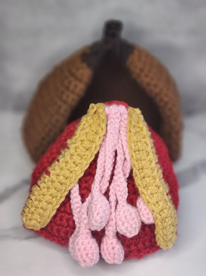 Handmade Crochet Breast Anatomy Model - Etsy