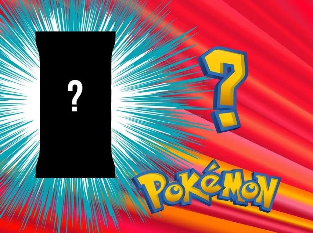 Pokémon Mystery Pack - Etsy