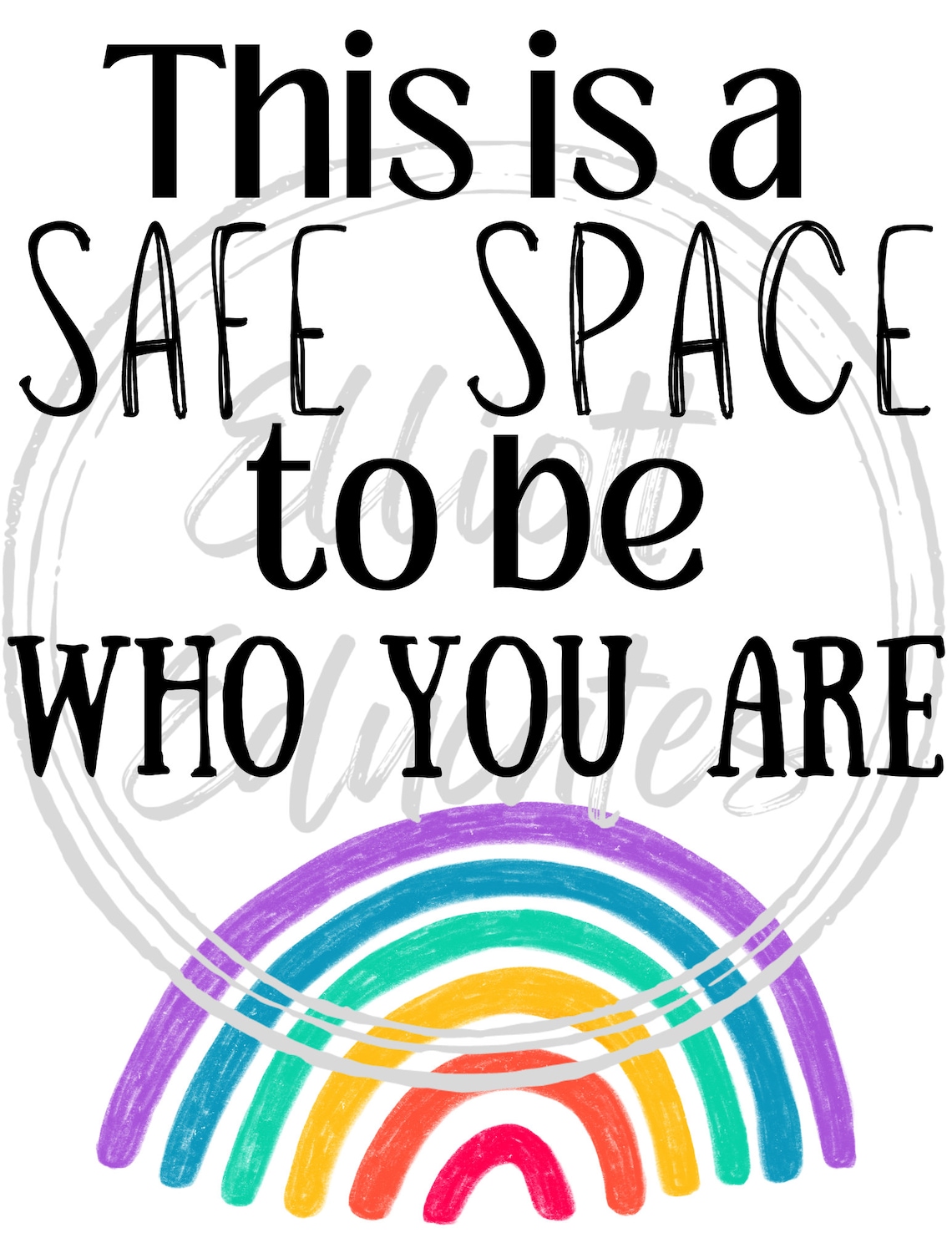 Safe Space Poster, This is a Safe Place, Safe Place, Classroom Poster ...