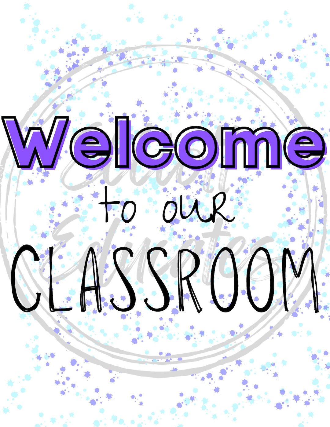 Welcome to Our Classroom Print, Classroom Print, Teacher Print - Etsy