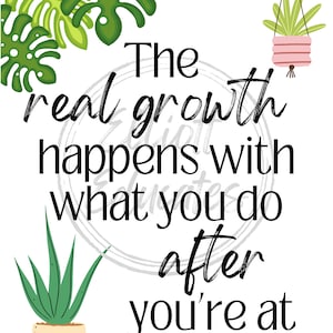 Growth Posters, Plants Posters, Counselor Posters - Etsy