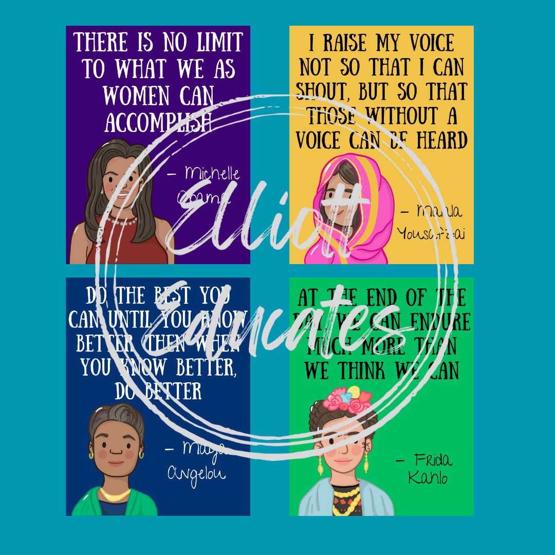 Women's History Month Posters, Women's History Month, Classroom Prints ...