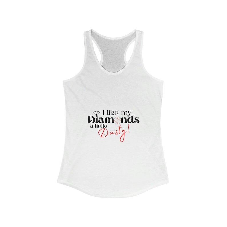 Women's Ideal Racerback Tank/ Baseball Mom Tank - Etsy