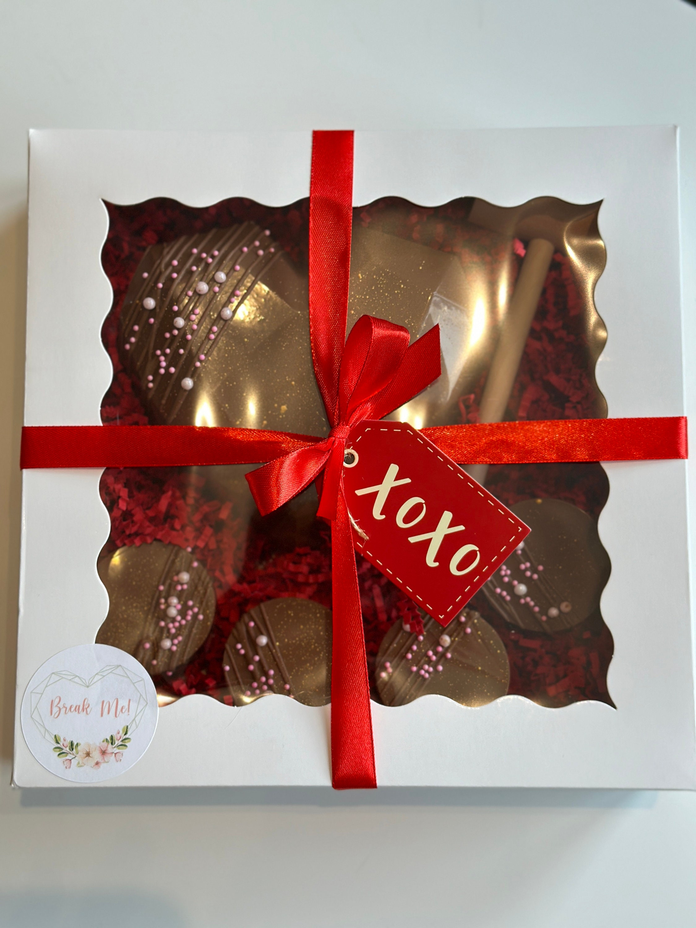 Breakable Chocolate Heart Chocolate Covered Oreos Valentines Gift ...