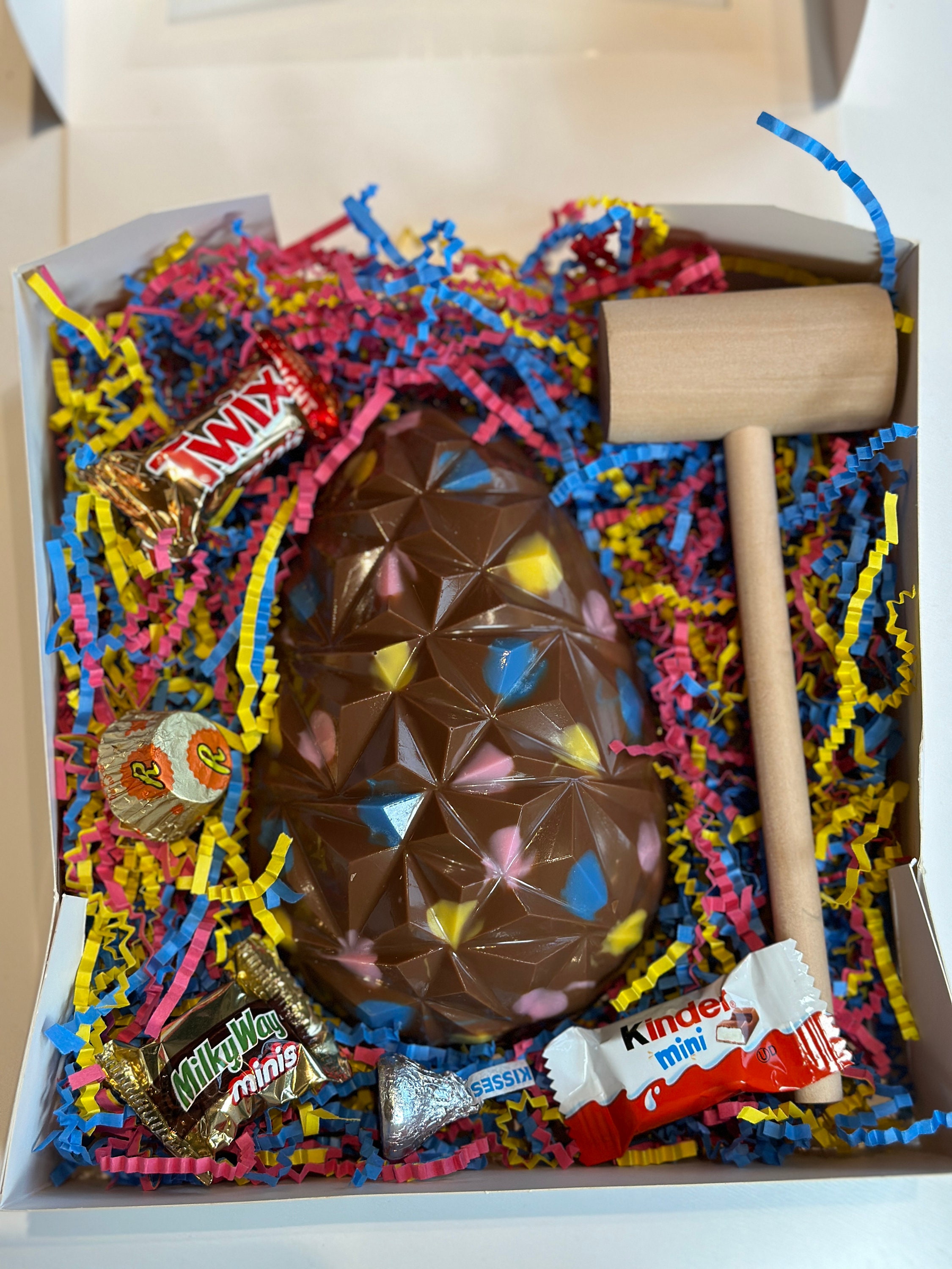 Breakable Easter Chocolate Egg - Etsy