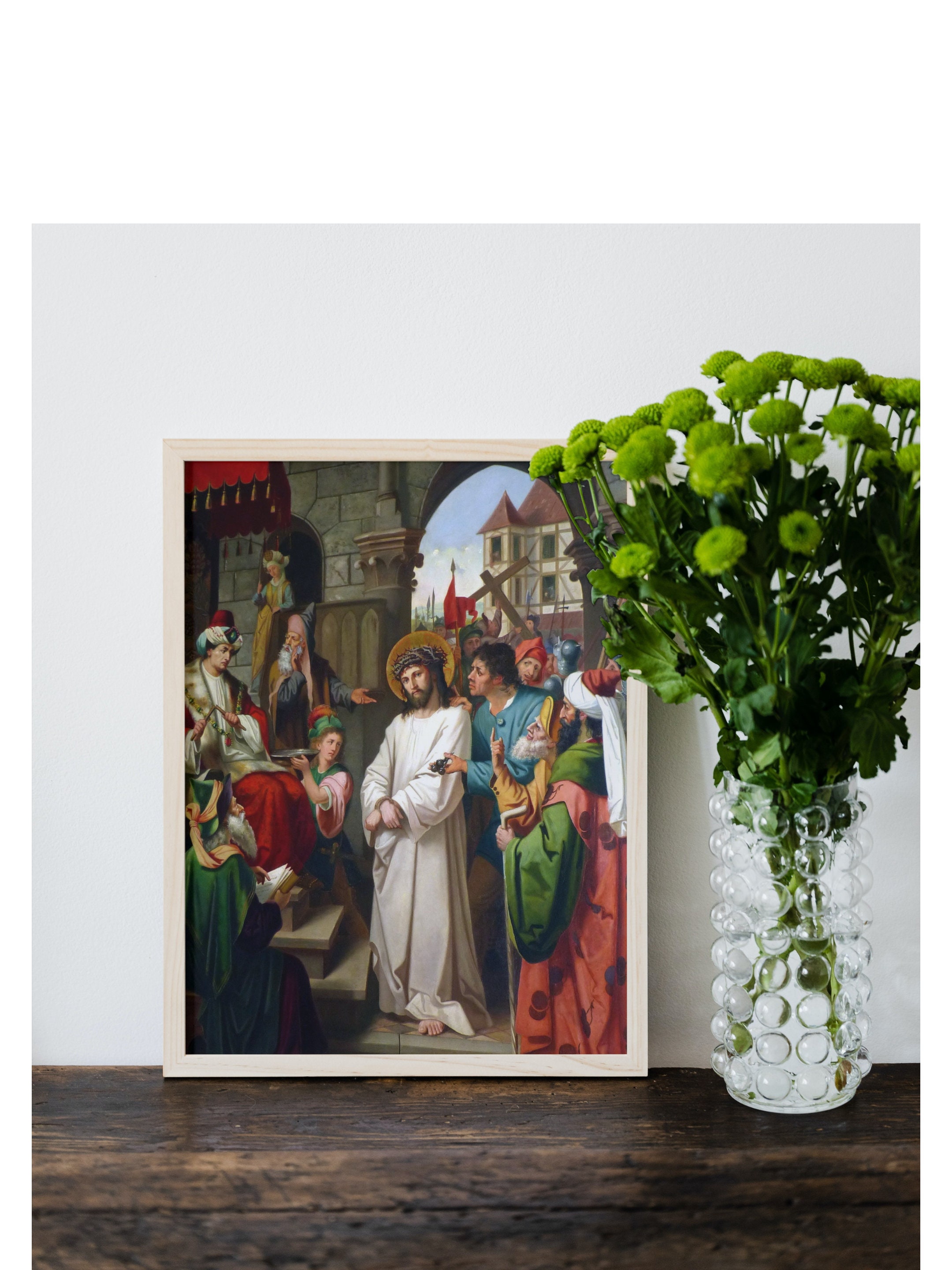 Jesus Digital Art Vintage Jesus Christ Portrait the Arrest and - Etsy