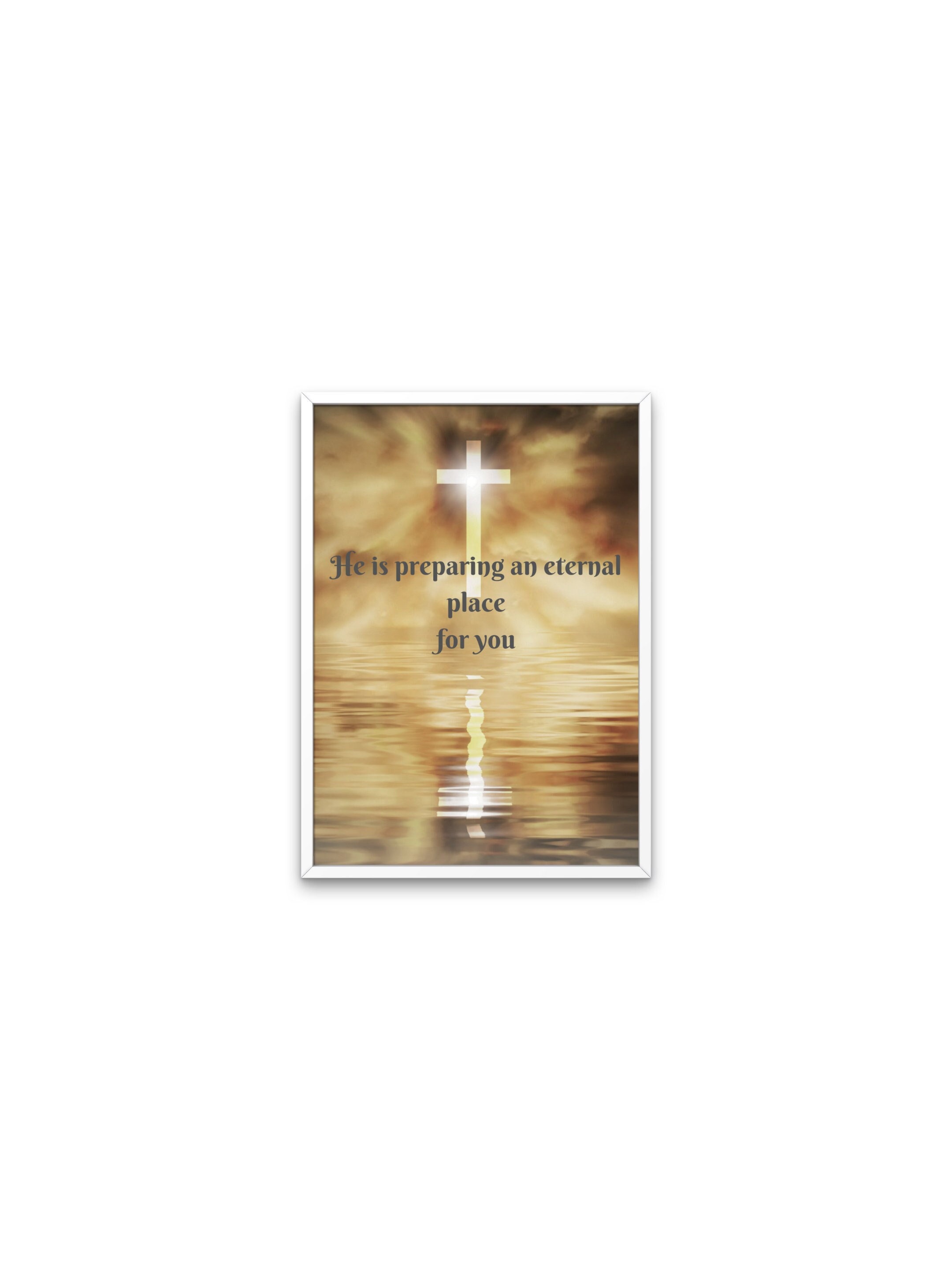 Digital Scripture Art Christian Wall Art Picture of Cross Uplifting ...