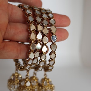 Mirror Bangles Set of 4 | Indian Bridal Jewelry | Bollywood Jewelry ...