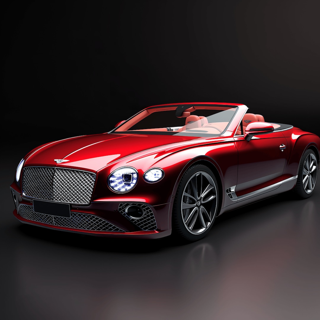 Bentley GT Coupe Convertible #1 - Etsy