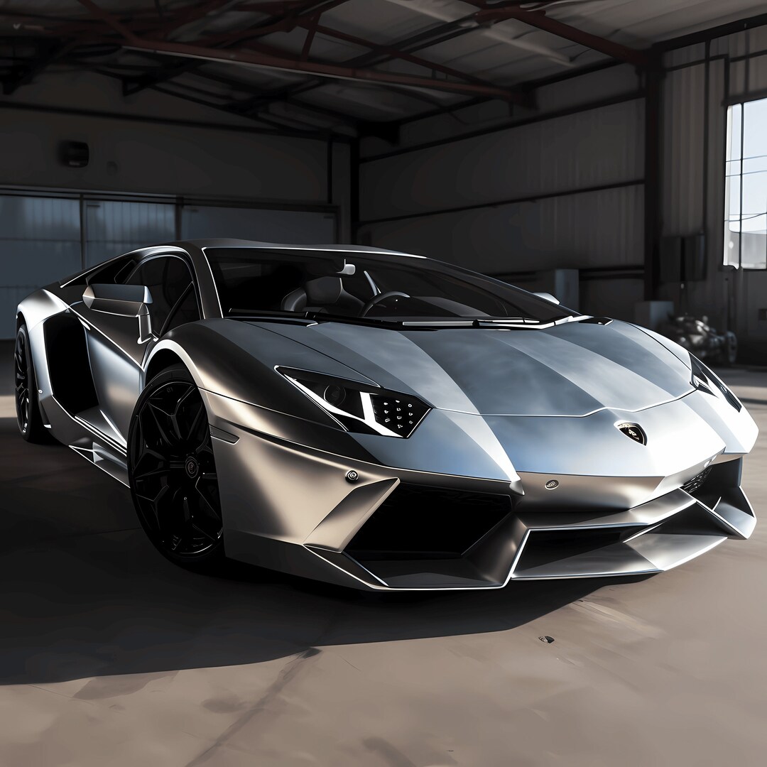 The Gun Metal Lamborghini - Etsy