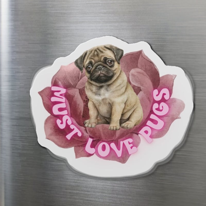 Pug Magnet - Etsy