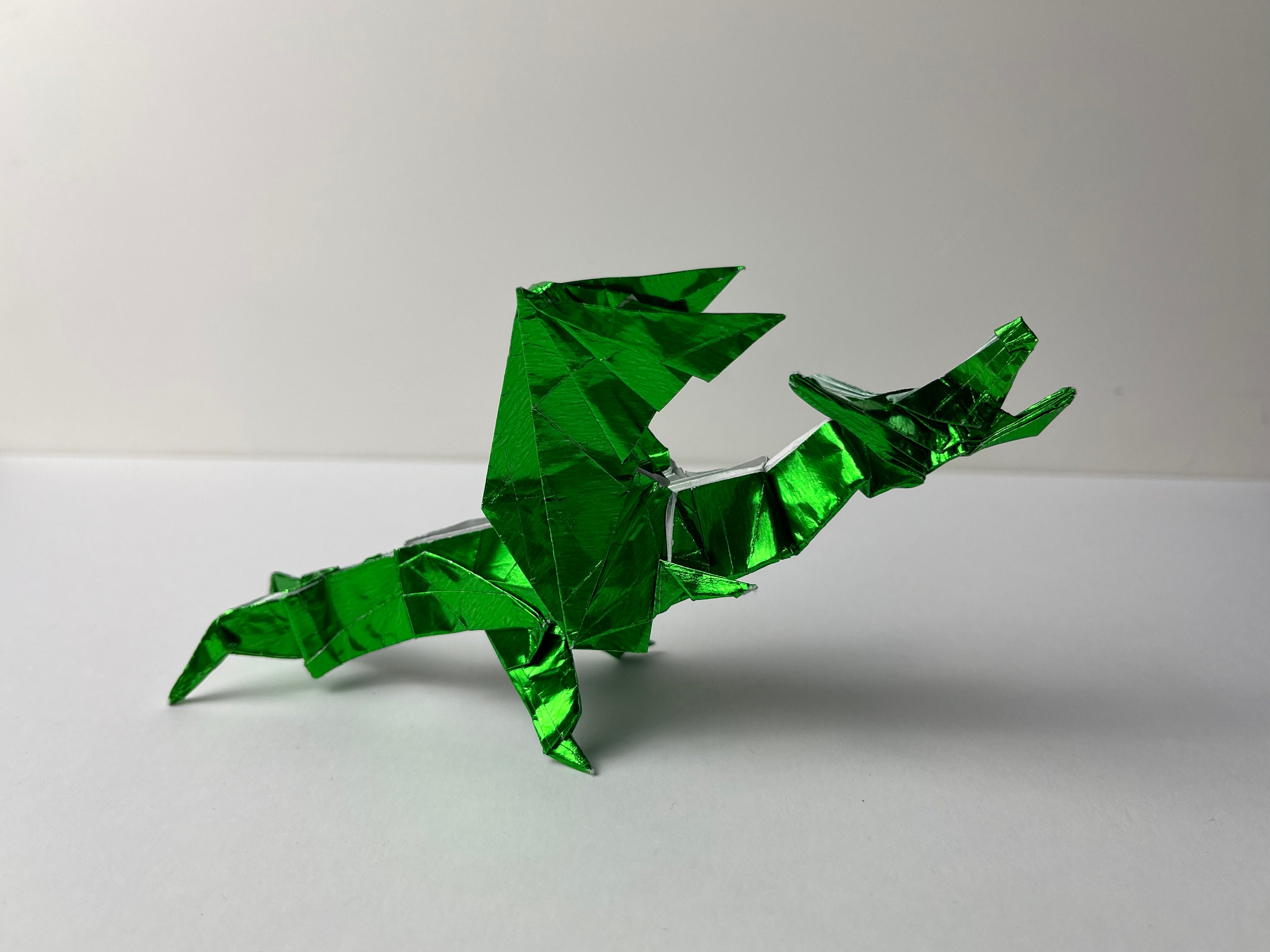 How To Make Origami Fiery Dragon