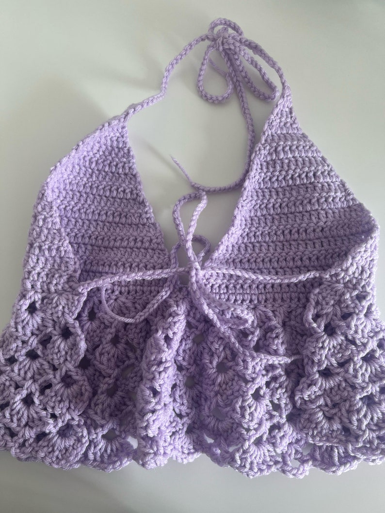 Backless Crochet Top PATTERN - Etsy