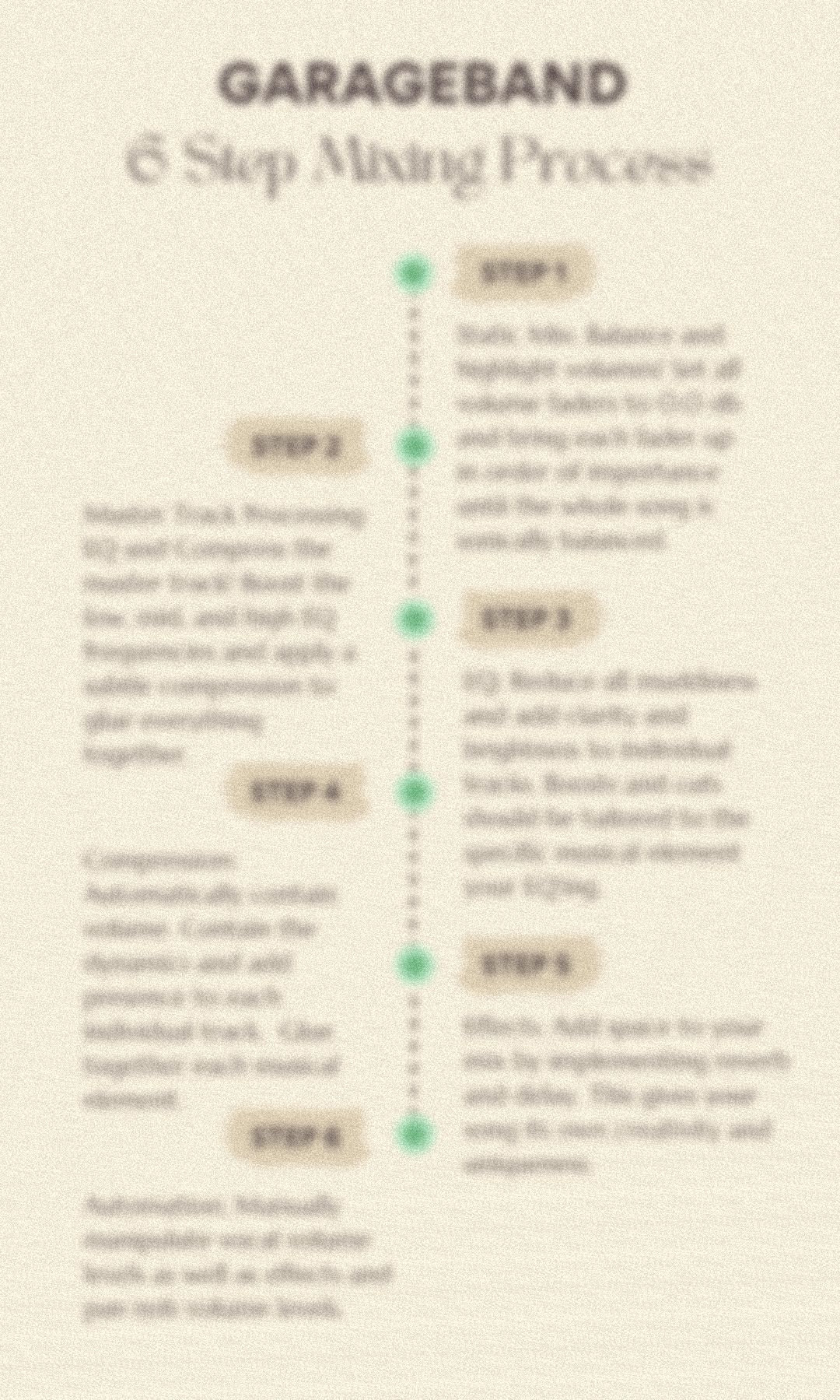 Garageband Mixing Cheat Sheet, Mixing, Garageband, Cheat Sheet, FL ...