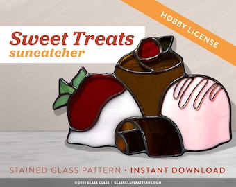 Cardinal Stained Glass Pattern, Digital Download, Stained Glass ...