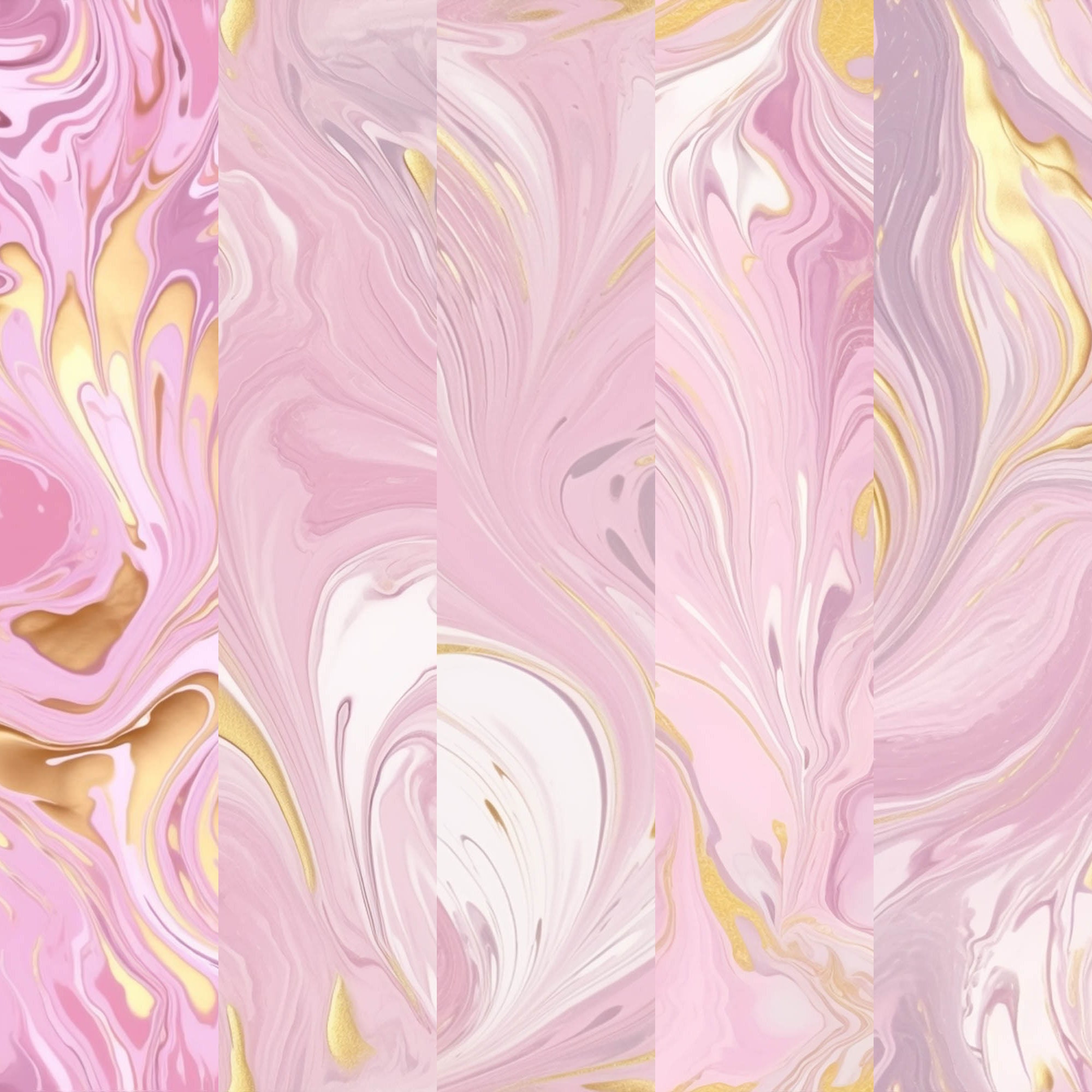 Marbled Digital Paper, Pale Pink Seamless Patterns, Scrapbook, Wedding ...