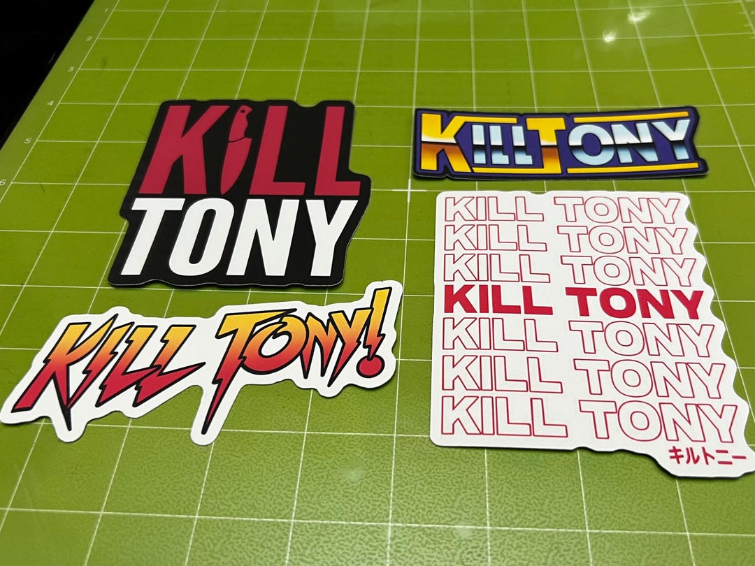 Kill Tony - 4 Stickers - Etsy