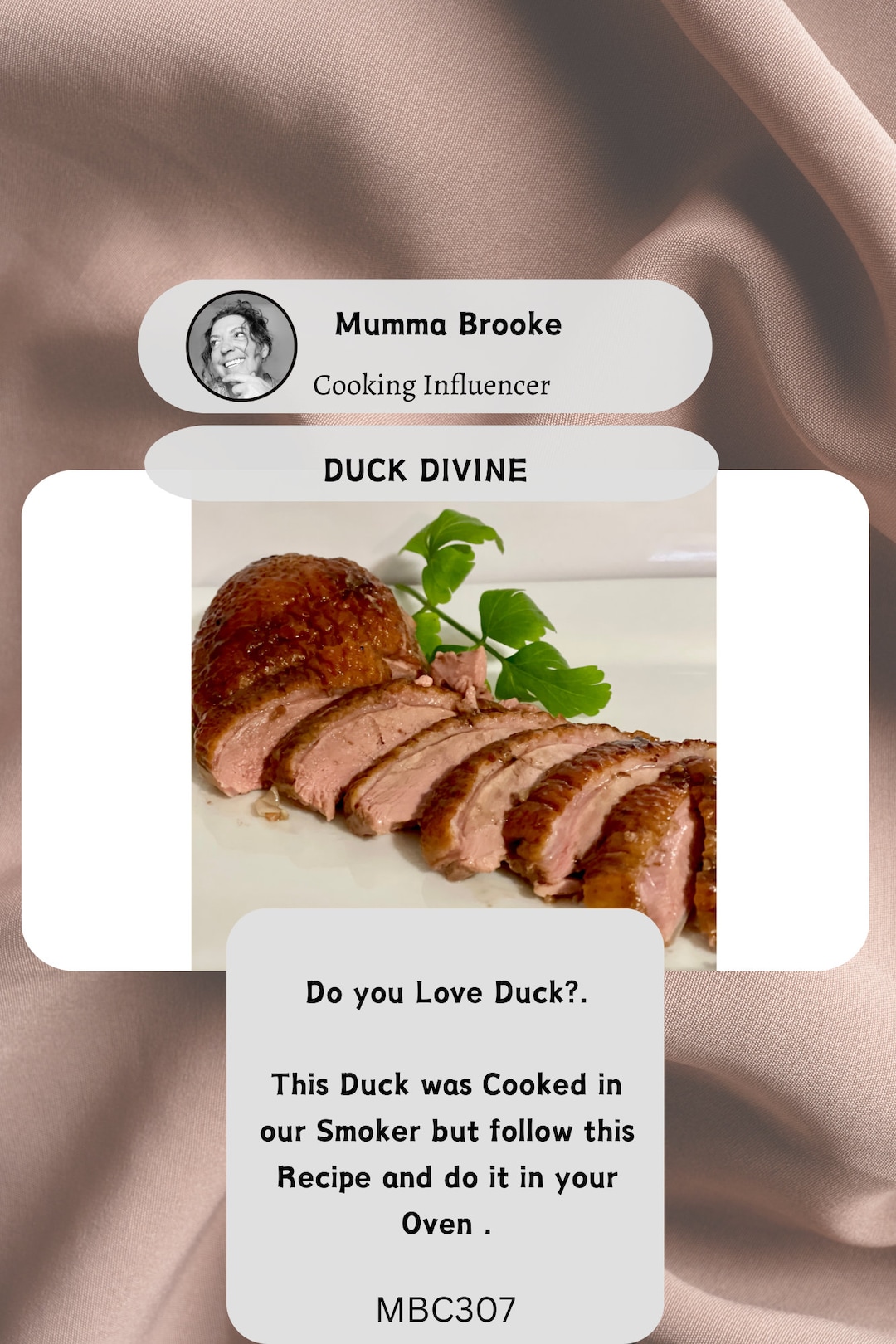DUCK DIVINE Recipe. Homemade Recipes Cooked on a Budget. - Etsy