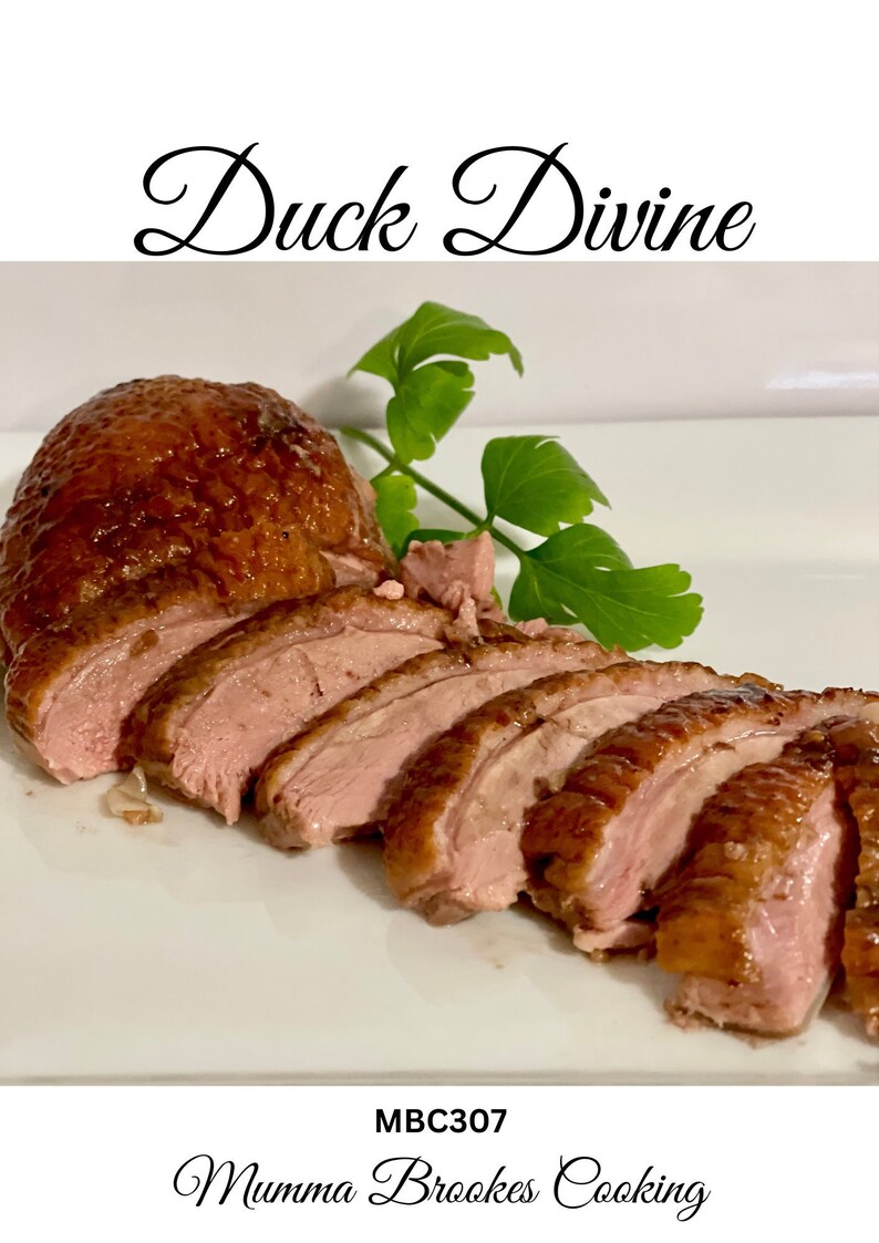 DUCK DIVINE Recipe. Homemade Recipes Cooked on a Budget. - Etsy