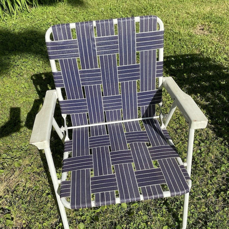 Vintage Webbed Chairs - Etsy